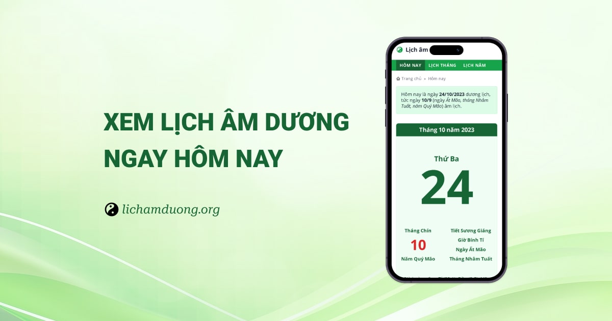 Xem lịch ngày 9/3/1970 - Lịch âm dương